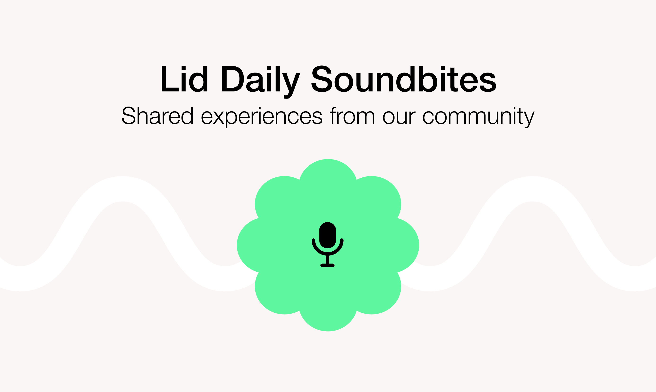 Lid SoundBites - Lid: AI-Powered Voice Journaling